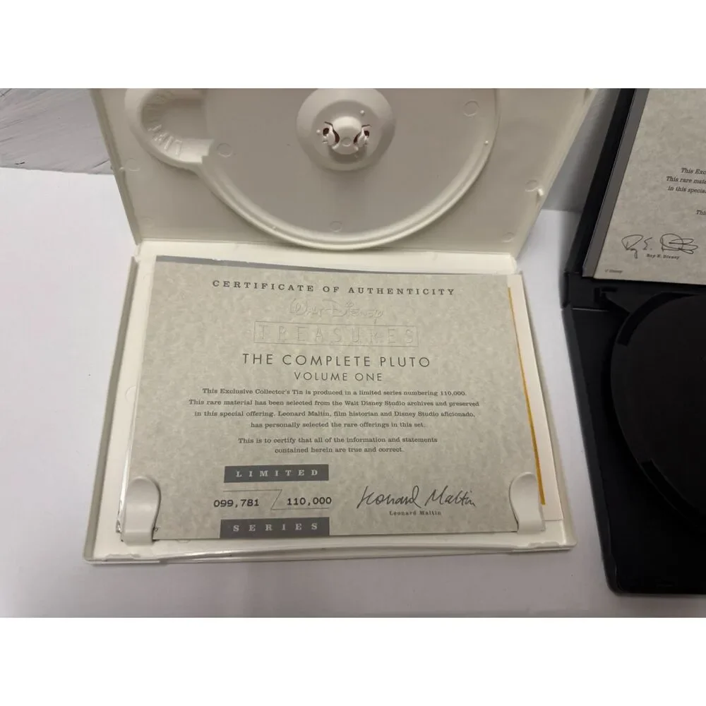 Disney | Media | Disney Treasures Complete Pluto Vol 2 Dvd Lot Tin Set ...